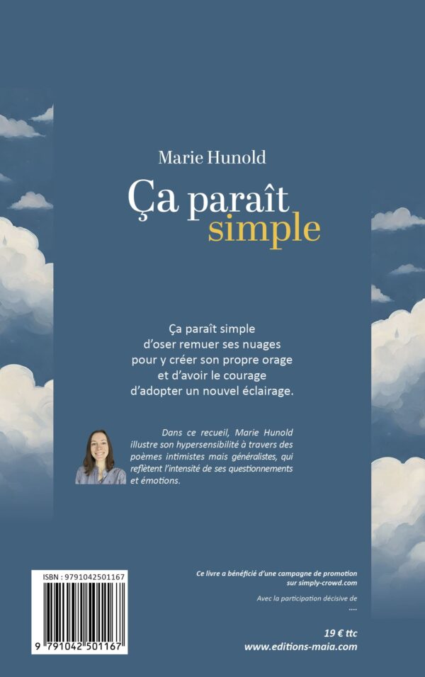 Ça paraît simple de Marie Hunold – Simply Crowd